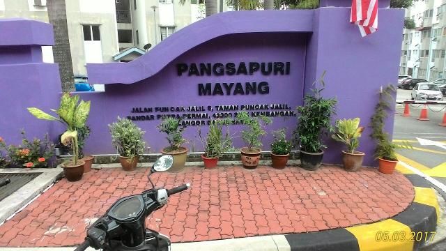 Rent Pangsapuri mayang bukit jalil with Zero Deposit - 3 room Highrise ...