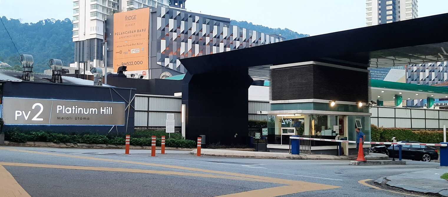 Rent Platinum Hill PV2, Setapak with Zero Deposit - 3 room Highrise for ...